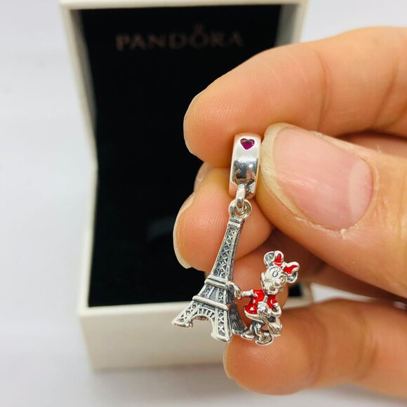 Pandora | Jewelry | Pandora Minnie Mouse Eiffel Tower Charm | Poshmark